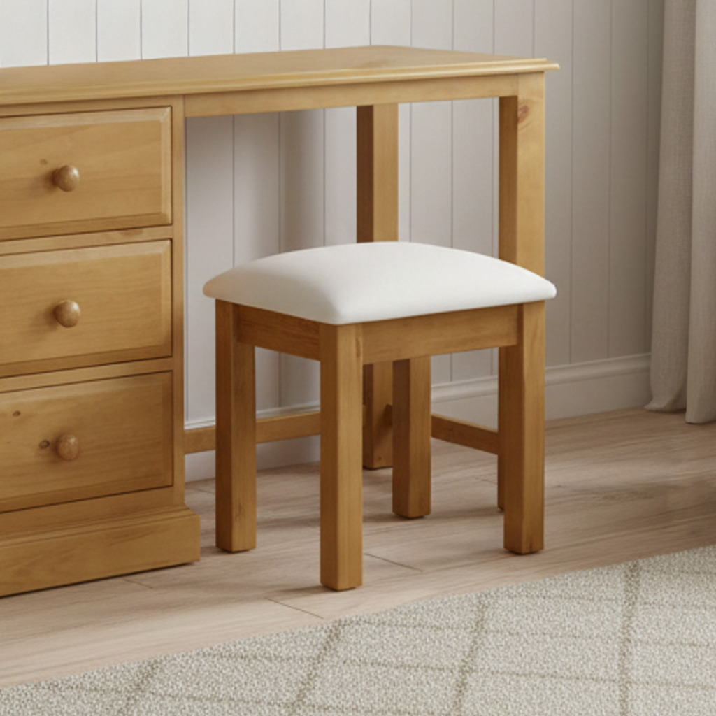 Maple Dressing Table Stool – Own Furniture