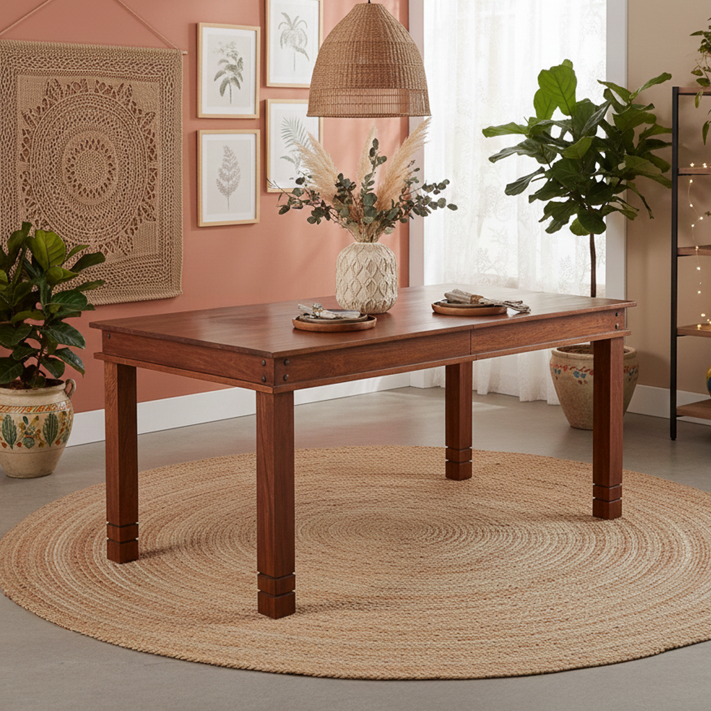 Denali 160cm Chunky Dining Table – Own Furniture