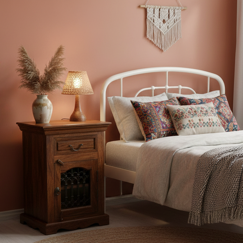 Denali 1 Drawer Right Side Bedside Cabinet – Own Furniture