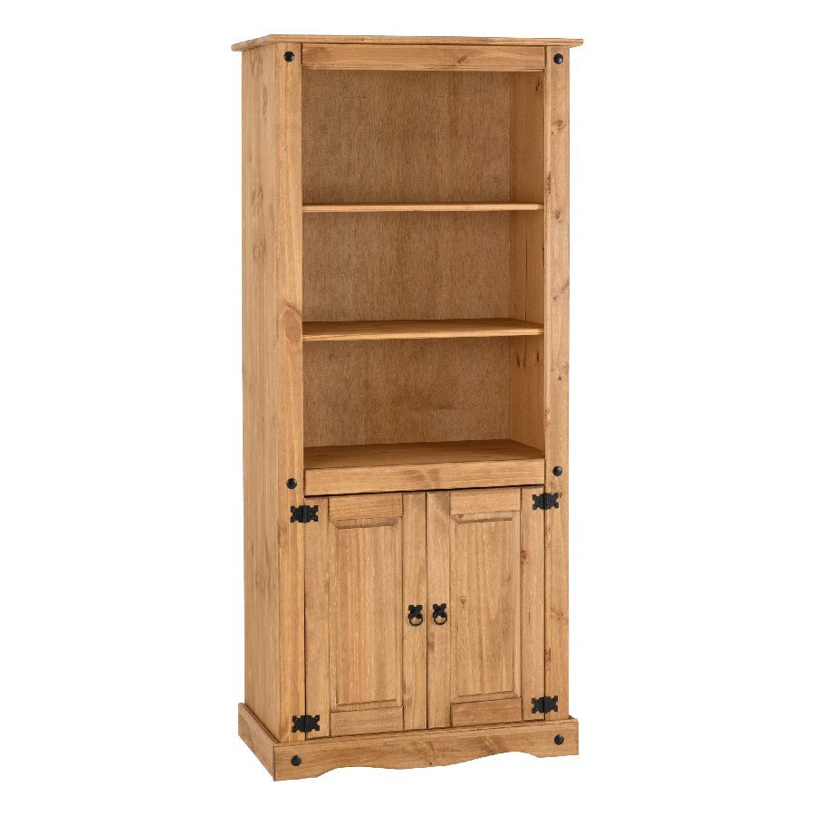 Corona 2 Door Display Unit Bookcase – Own Furniture