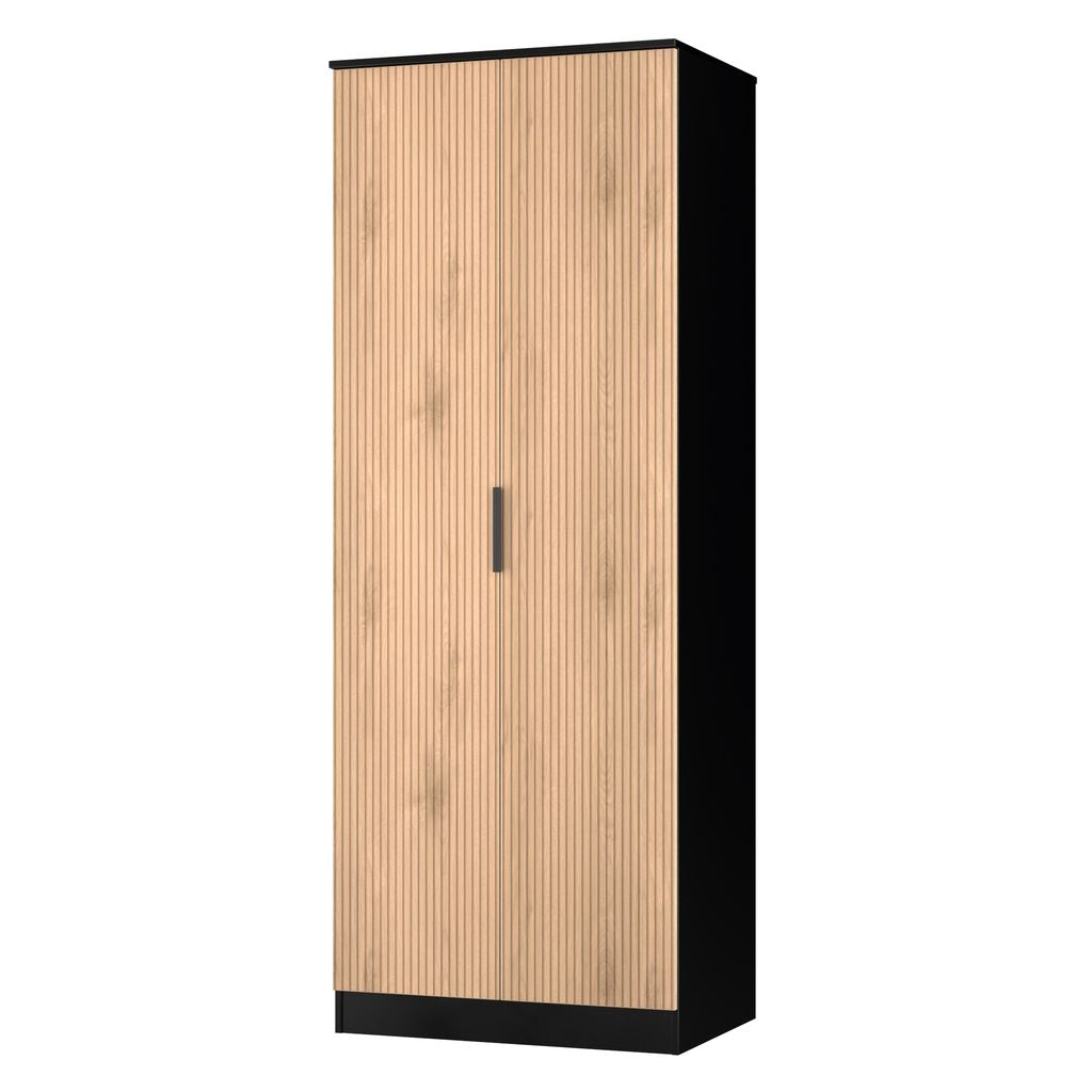 Java Tall 2 Door Double Wardrobe – Own Furniture