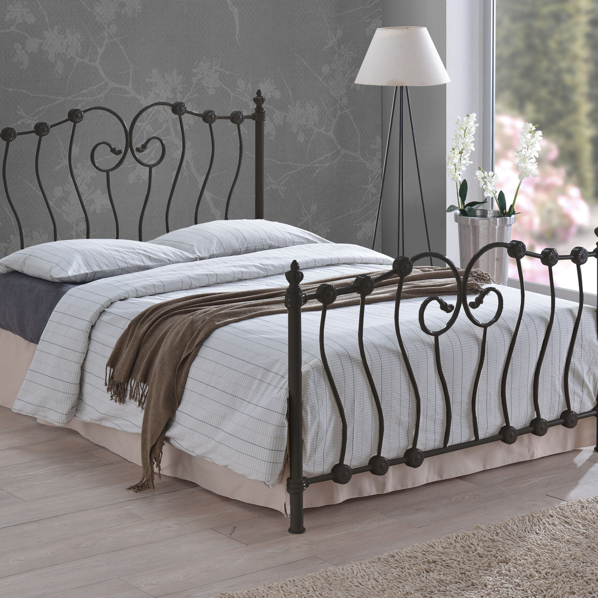 Inova Metal High Foot End Bed Frame – Own Furniture