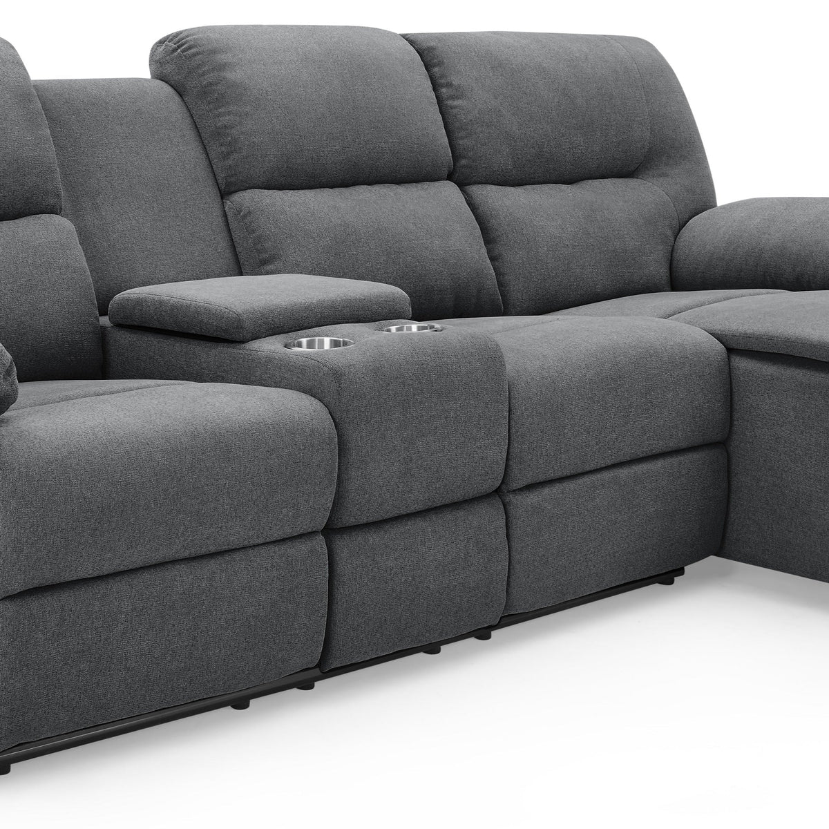 Jake 3 Seater Recliner Sofa with Right Hand Chaise – Own Furniture