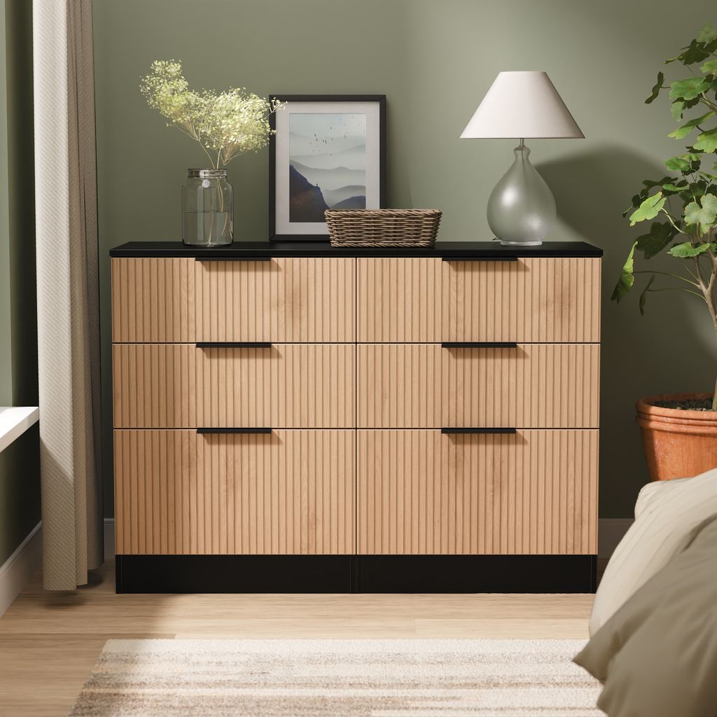 Java 6 Drawer Midi Chest – Own Furniture
